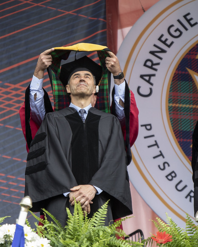Manuel Heitor received honorary Doctor of Science and Technology from CMU