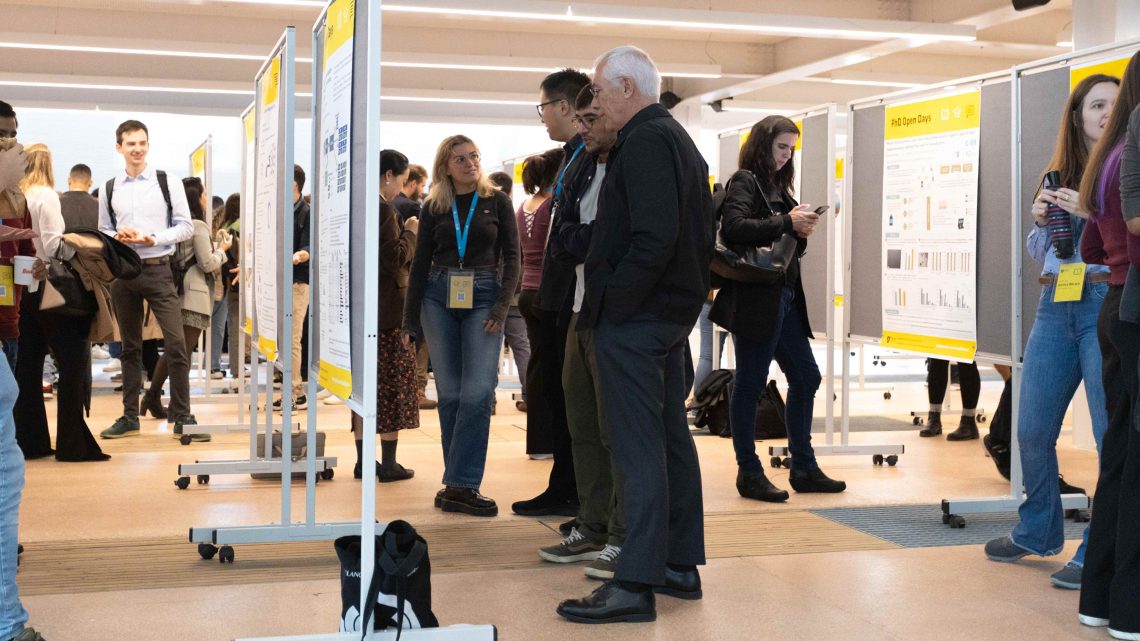 CMU Portugal students exhibited their posters at Técnico Ph.D. Open ...