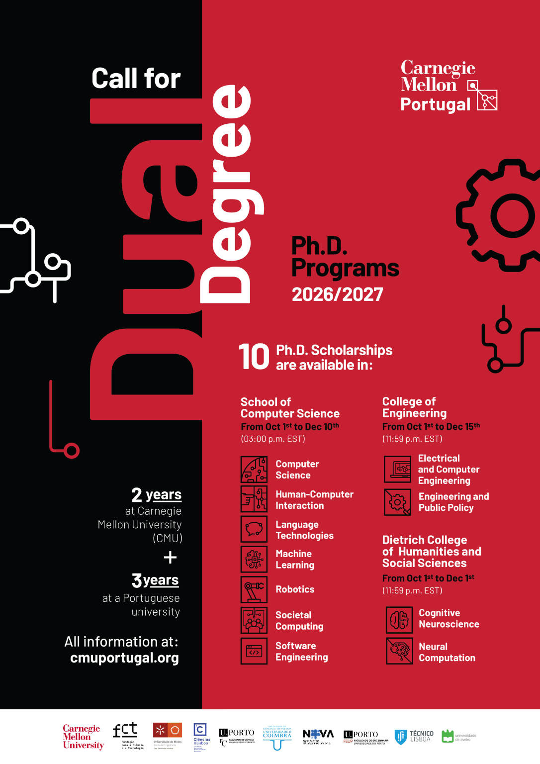 Applications are OPEN for up to 10 CMU Portugal Dual Degree Ph.D ...